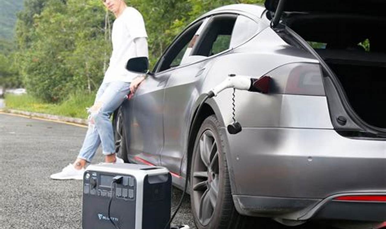 Best Portable Solar Generators For Electric Cars 2024