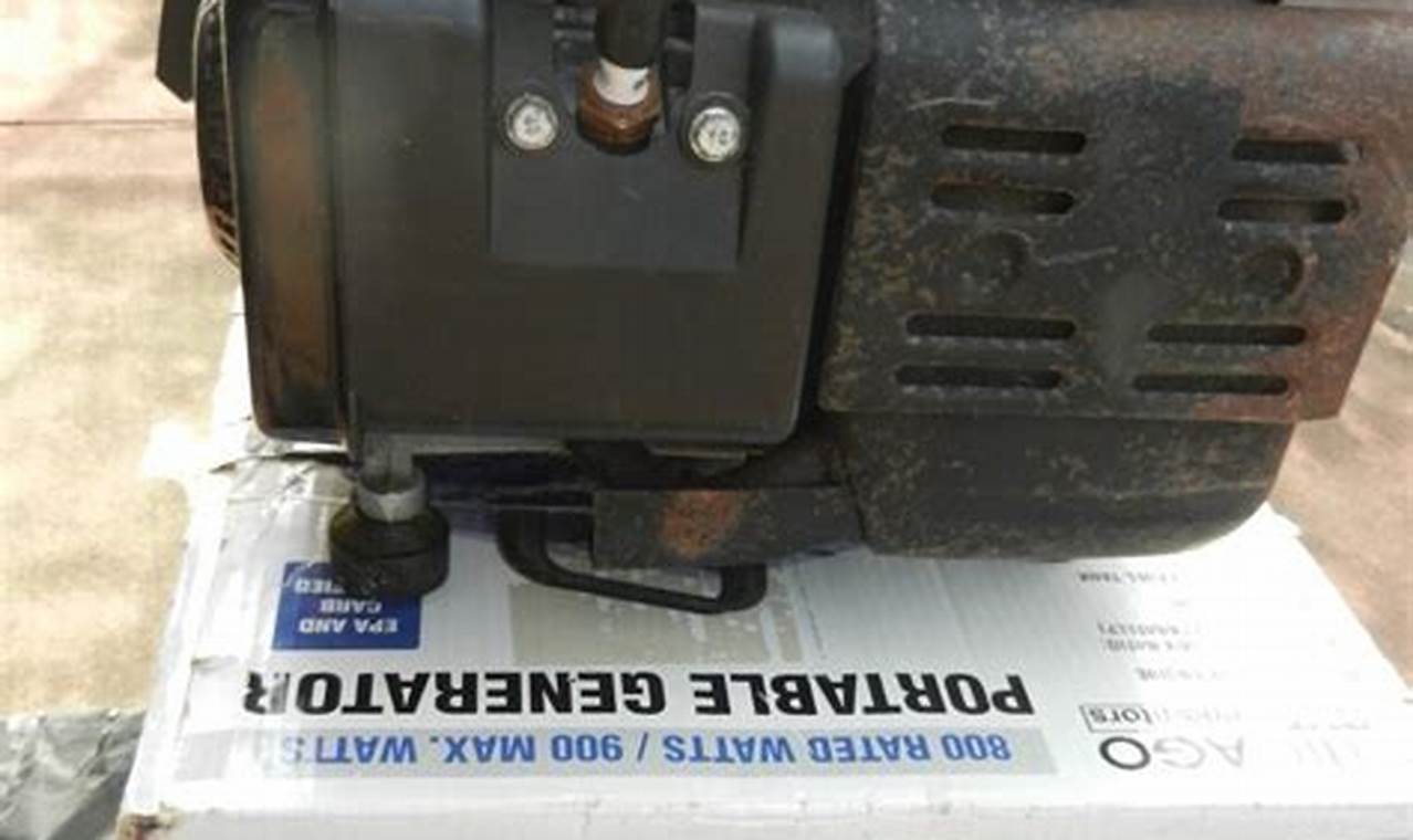Chicago Portable Generator 800 900w Parts & Repair