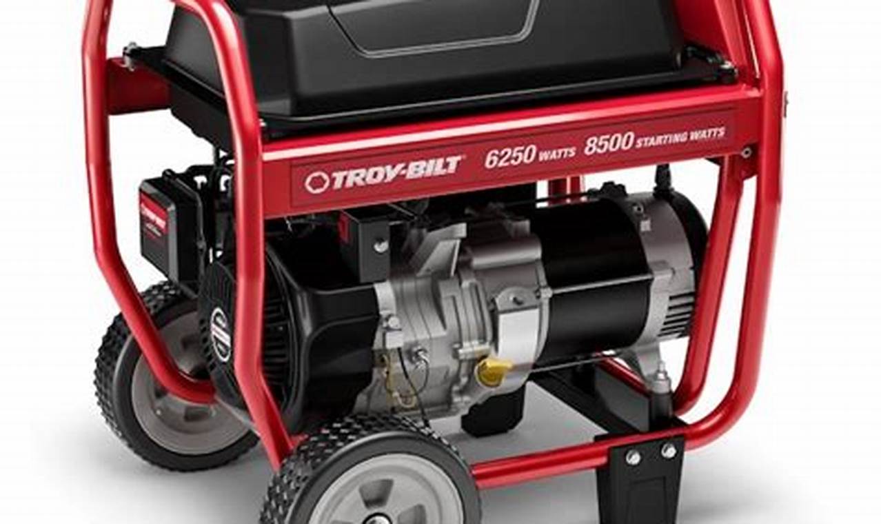 Best Troy-Bilt Portable Generators: Reviews & Buying Guide