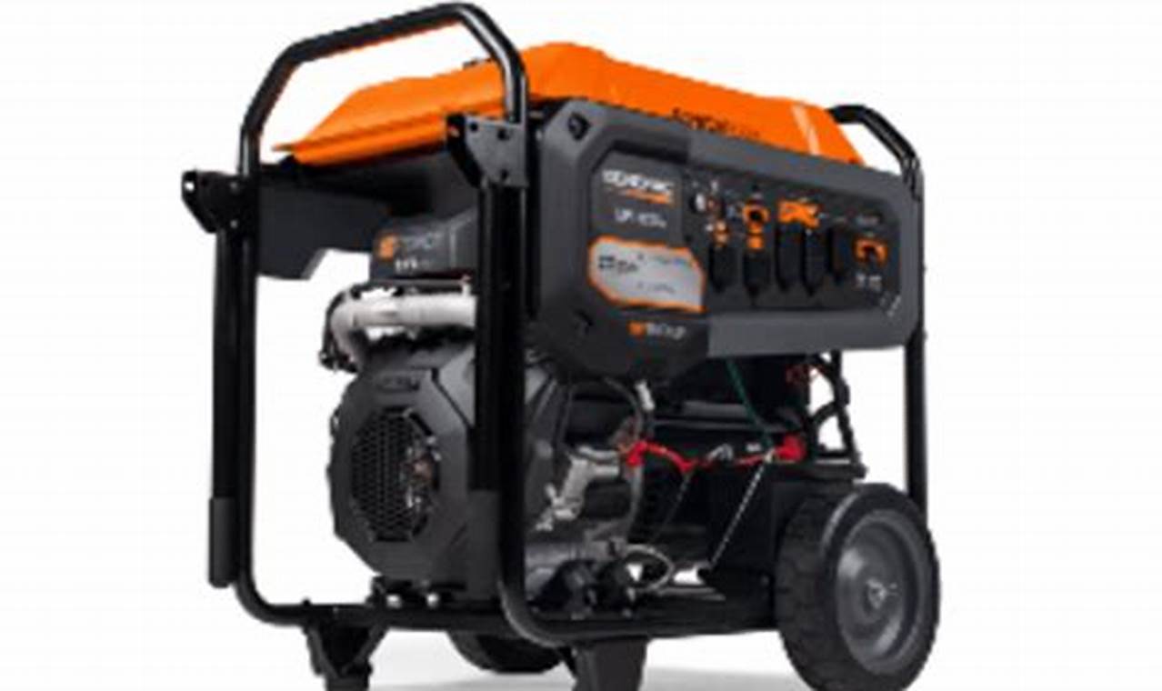 Largest Portable Generator Available