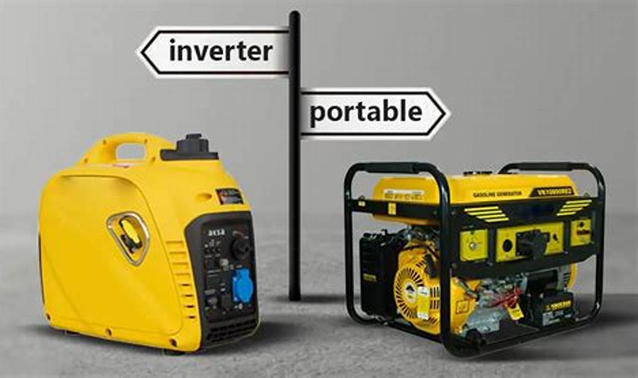 Best Portable Inverter Generators vs Conventional