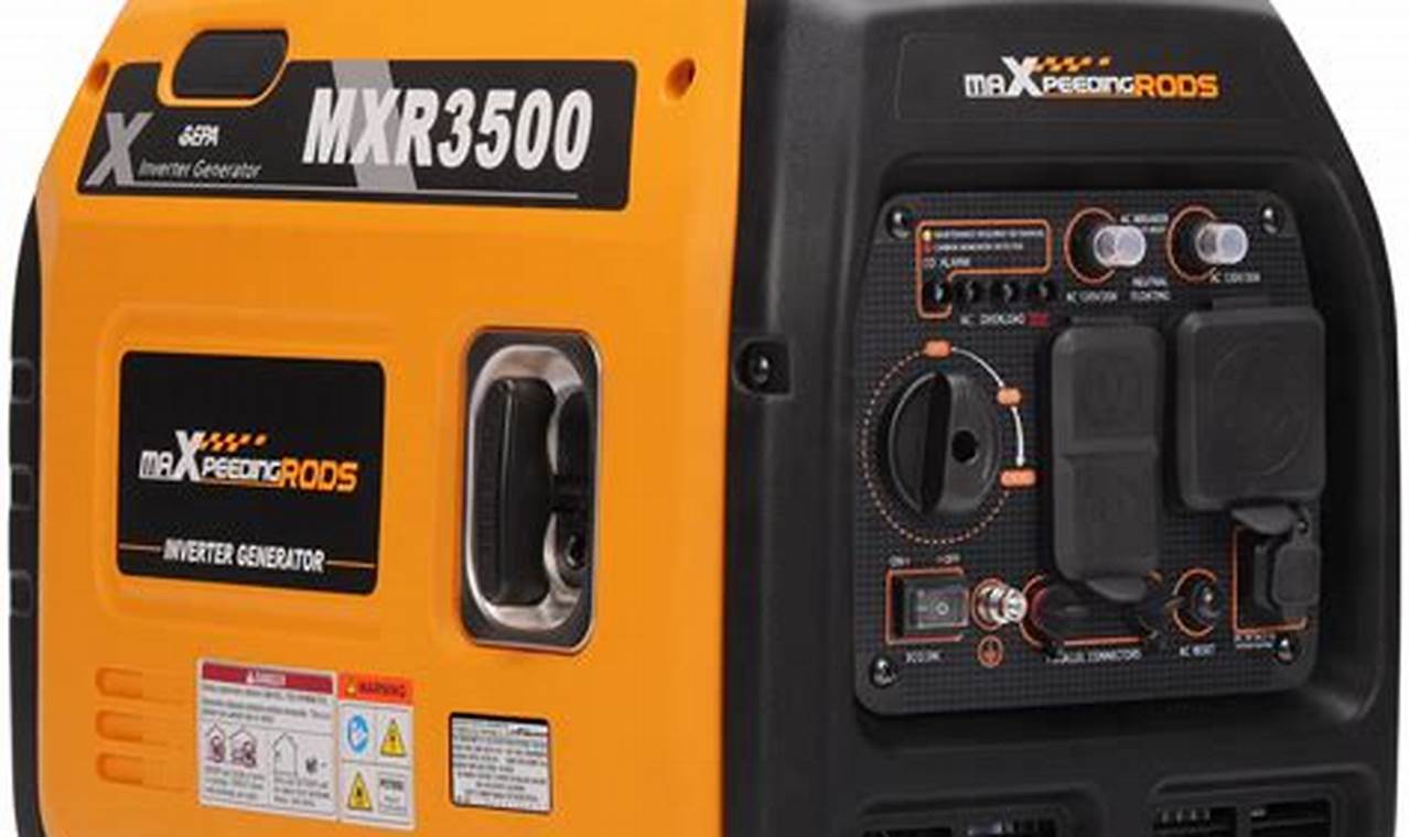 Portable Inverter Generator 3500w