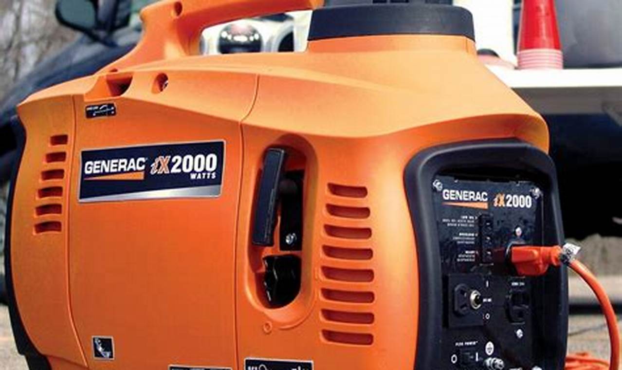 Best Generac 2200 Portable Generator: Review & Guide