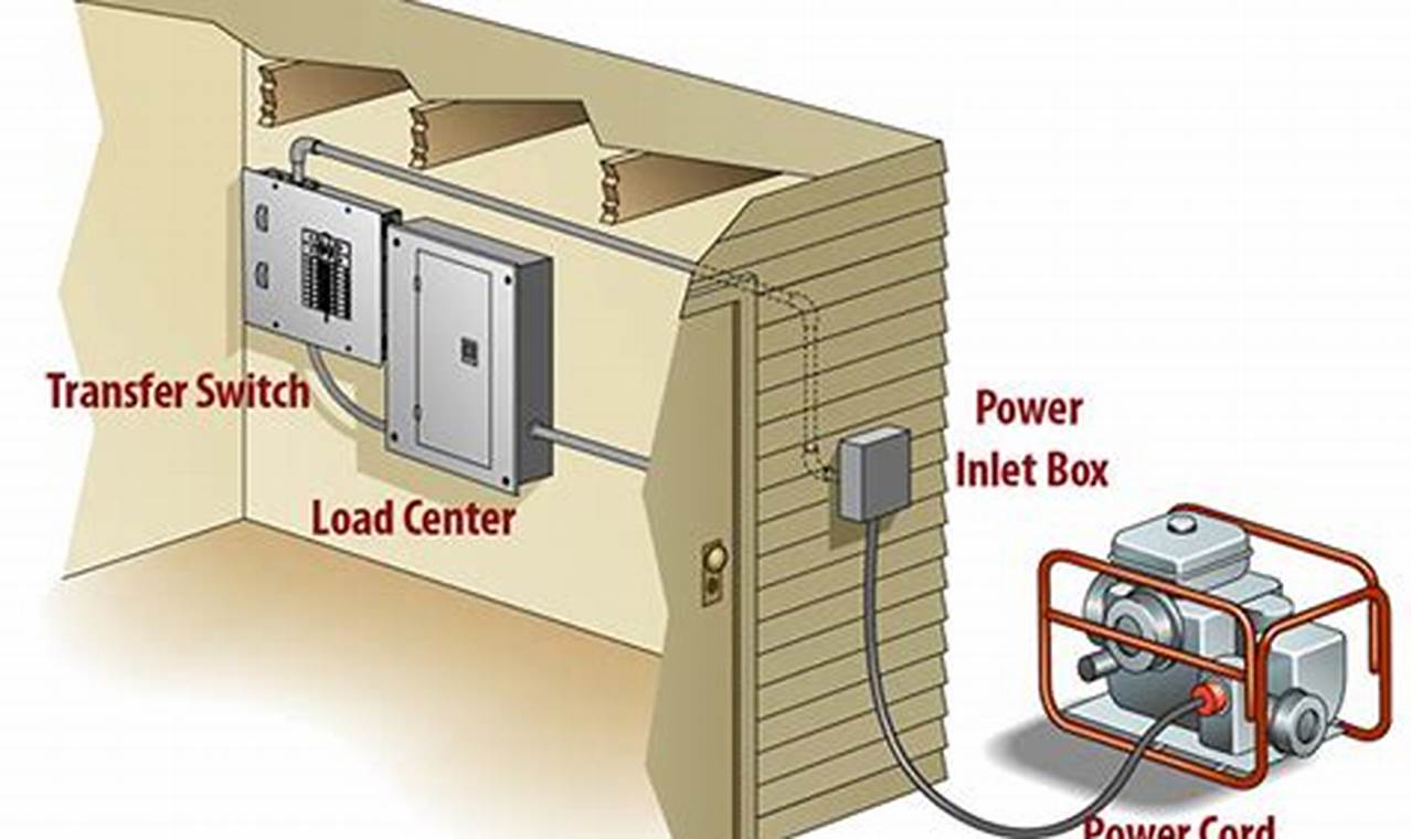 Installing A Transfer Switch For A Portable Generator
