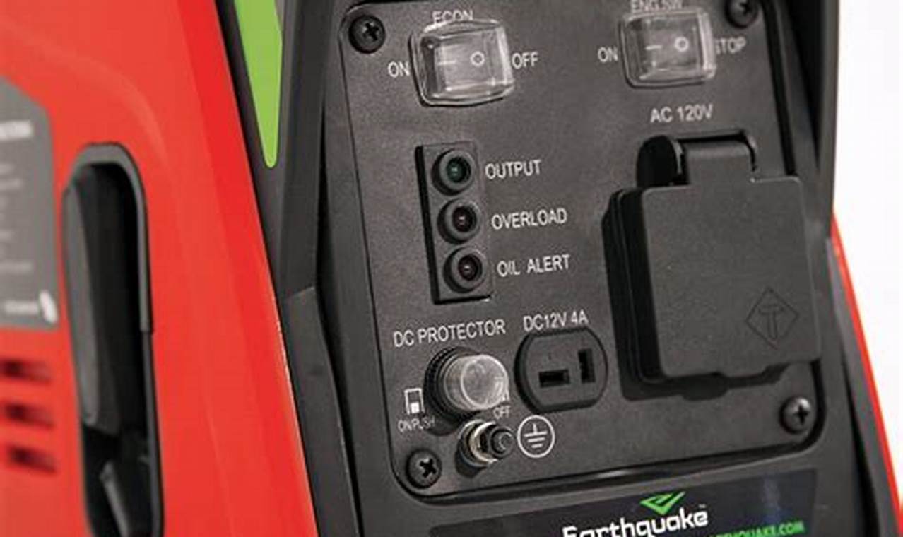 Best Earthquake Portable Generators For Home Backup