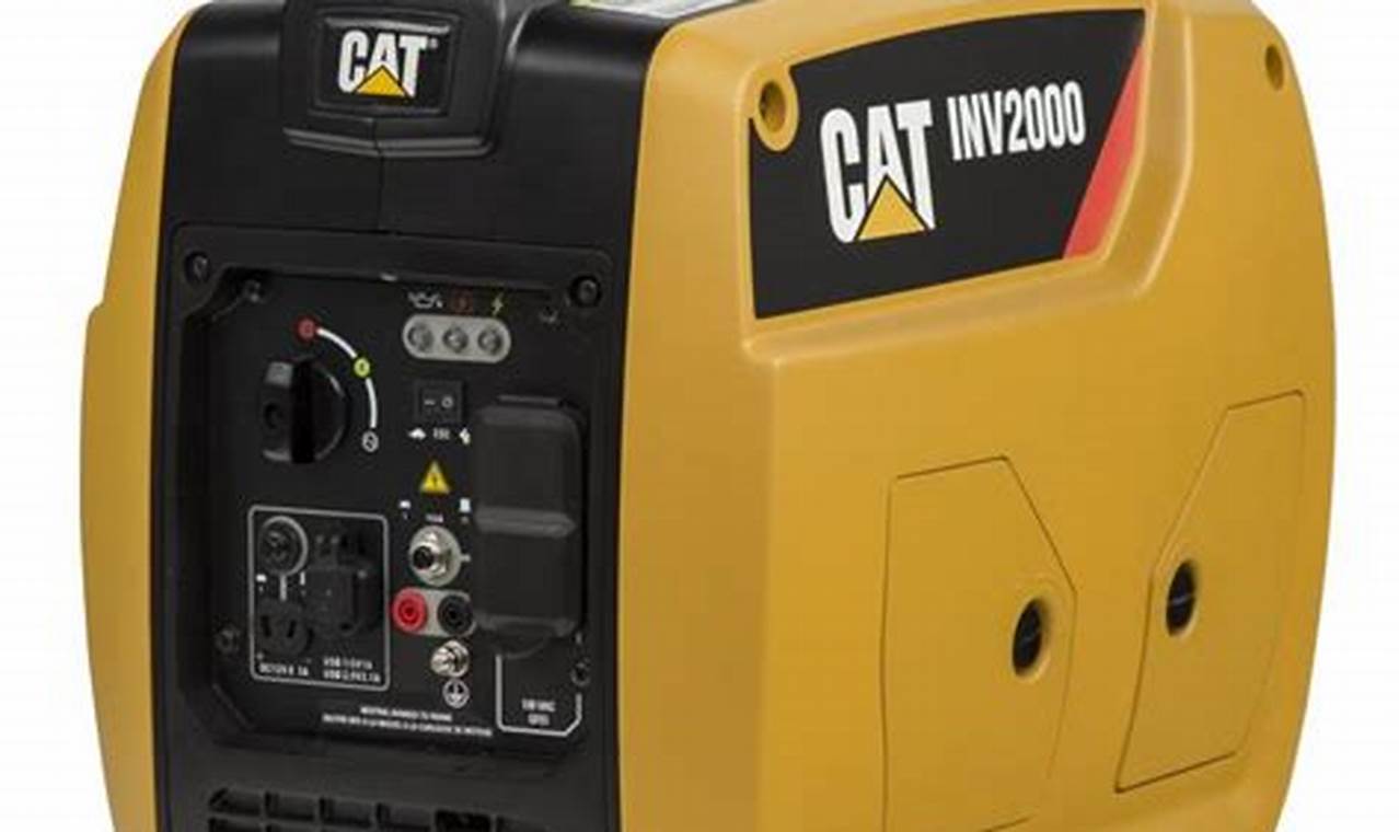 Powerful Caterpillar INV2000 Portable Generator Review