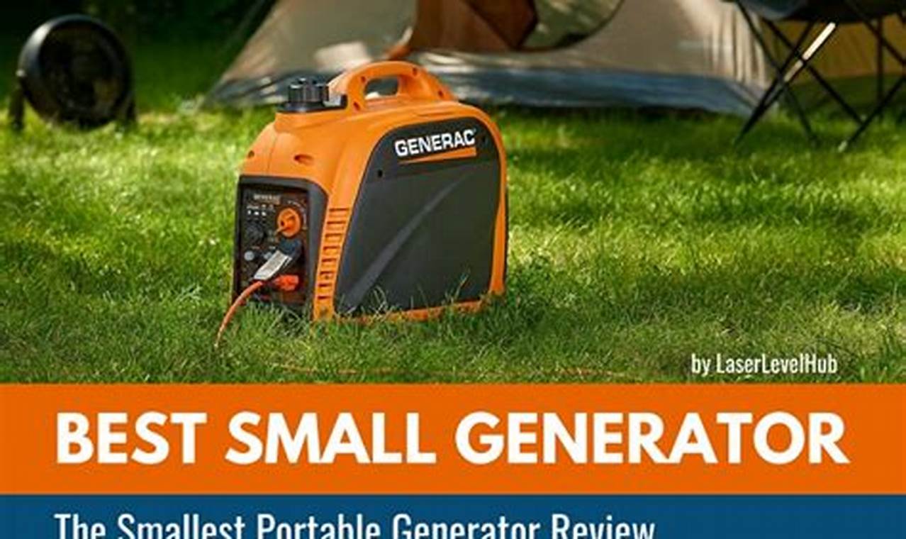 Top Smallest Portable Generators With Electric Start For 2024