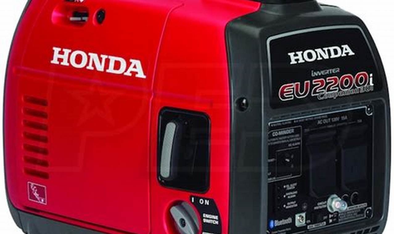 Quiet Honda EU2200i Companion CO-MINDER Generator