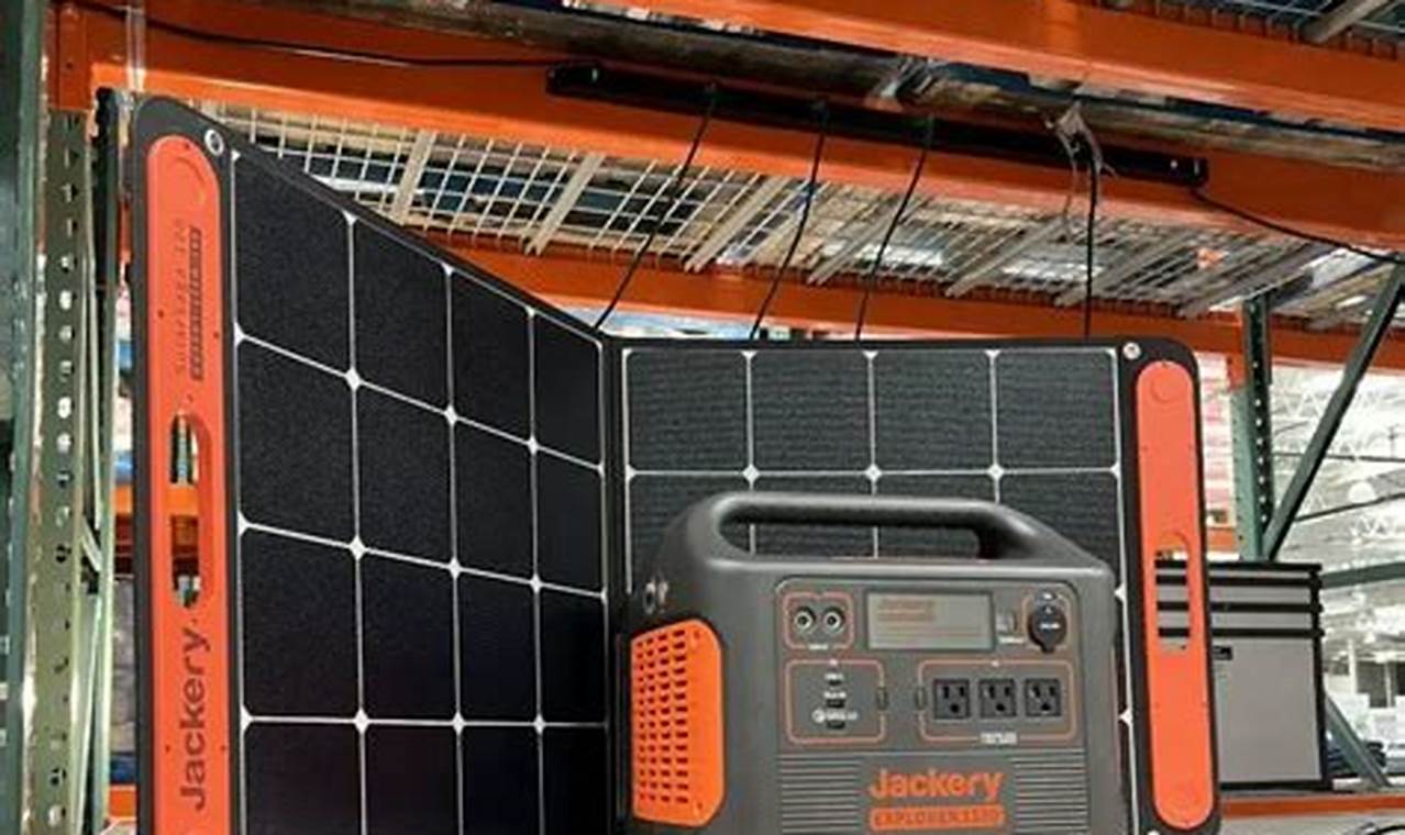 Best Costco Portable Solar Generators: Reviews & Guide