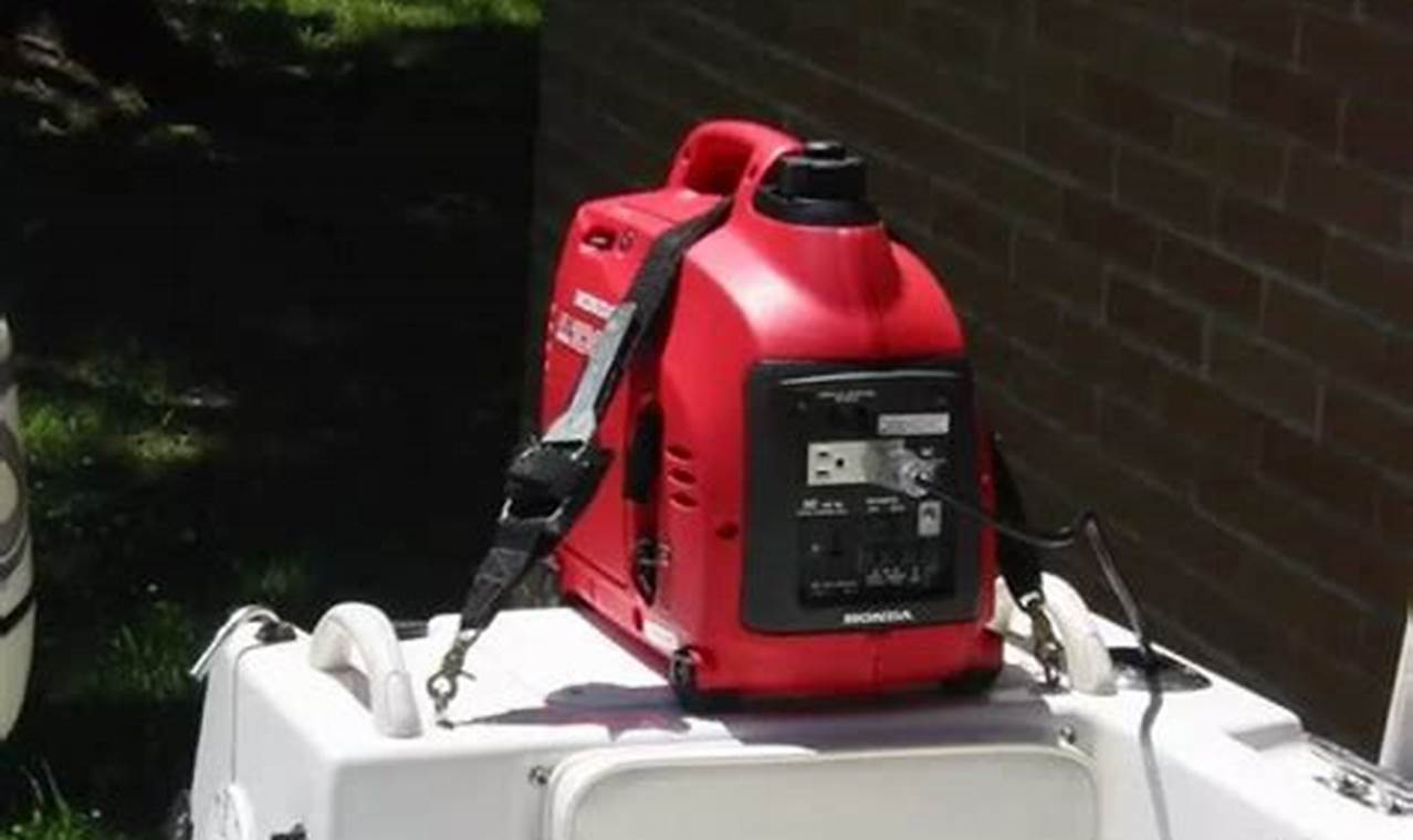 Boat Portable Generators: Safe Use & Best Practices