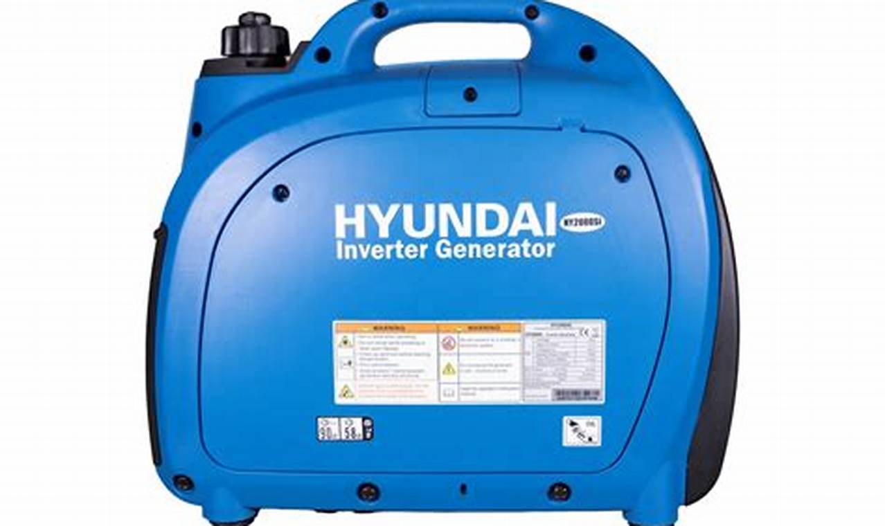 Best Hyundai HY2000si: Portable Inverter Generator Review