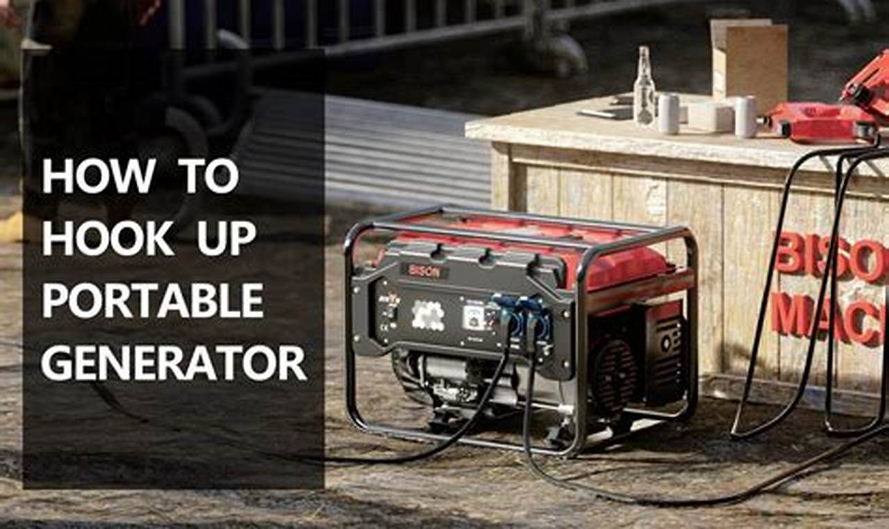 How To Hook Up A Portable Generator
