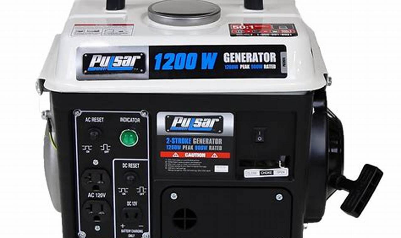 Best Pulsar Portable 2-Cycle Gas Generators of 2024